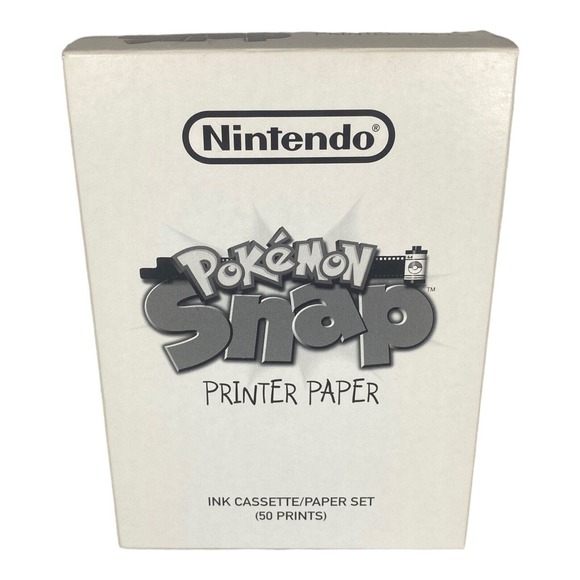 Nintendo | Toys | Nintendo Pokemon Snap Printer Paper Set 5 Prints Nos ...